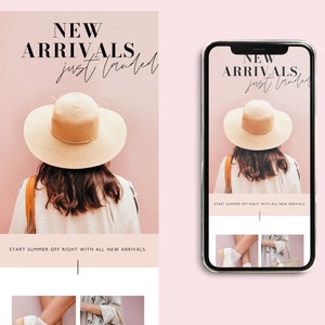 Neutral Minimalist Boho Email Template, Canva Email Template, Modern ...