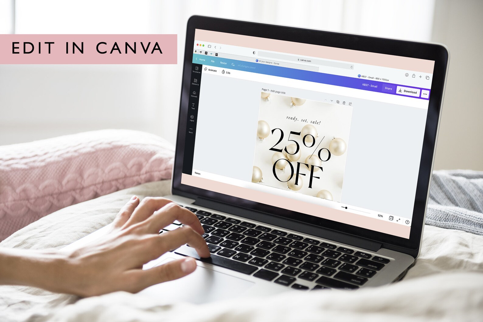 Holiday Sale Email Template Bundle, Christmas Sale Email Marketing ...