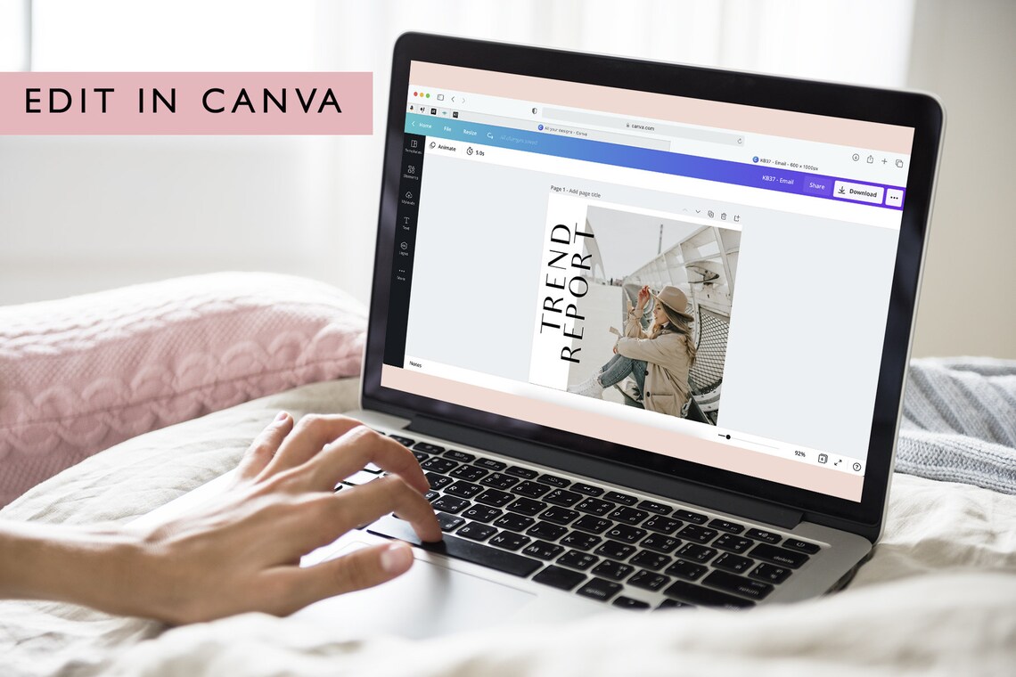 Modern Minimalist Email Template, Simple Minimal Email Marketing ...