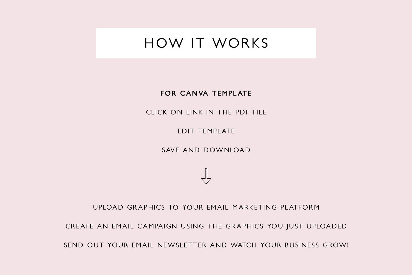 Neutral Minimalist Boho Email Template, Canva Email Template, Boho ...