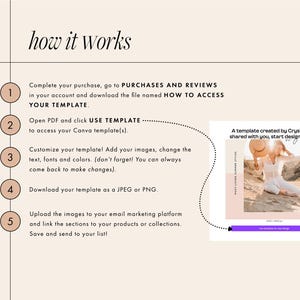 Neutral Minimalist Boho Email Template, Canva Email Template, Boho ...