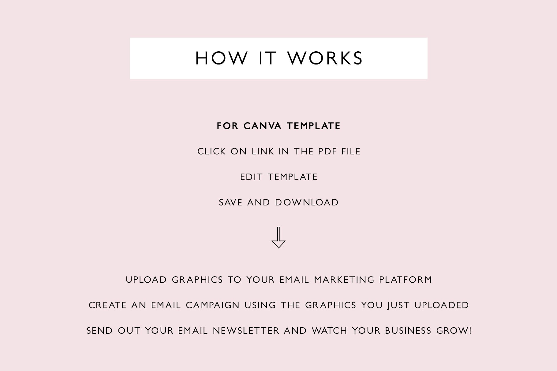 Neutral Minimalist Boho Email Template Canva Email Template - Etsy
