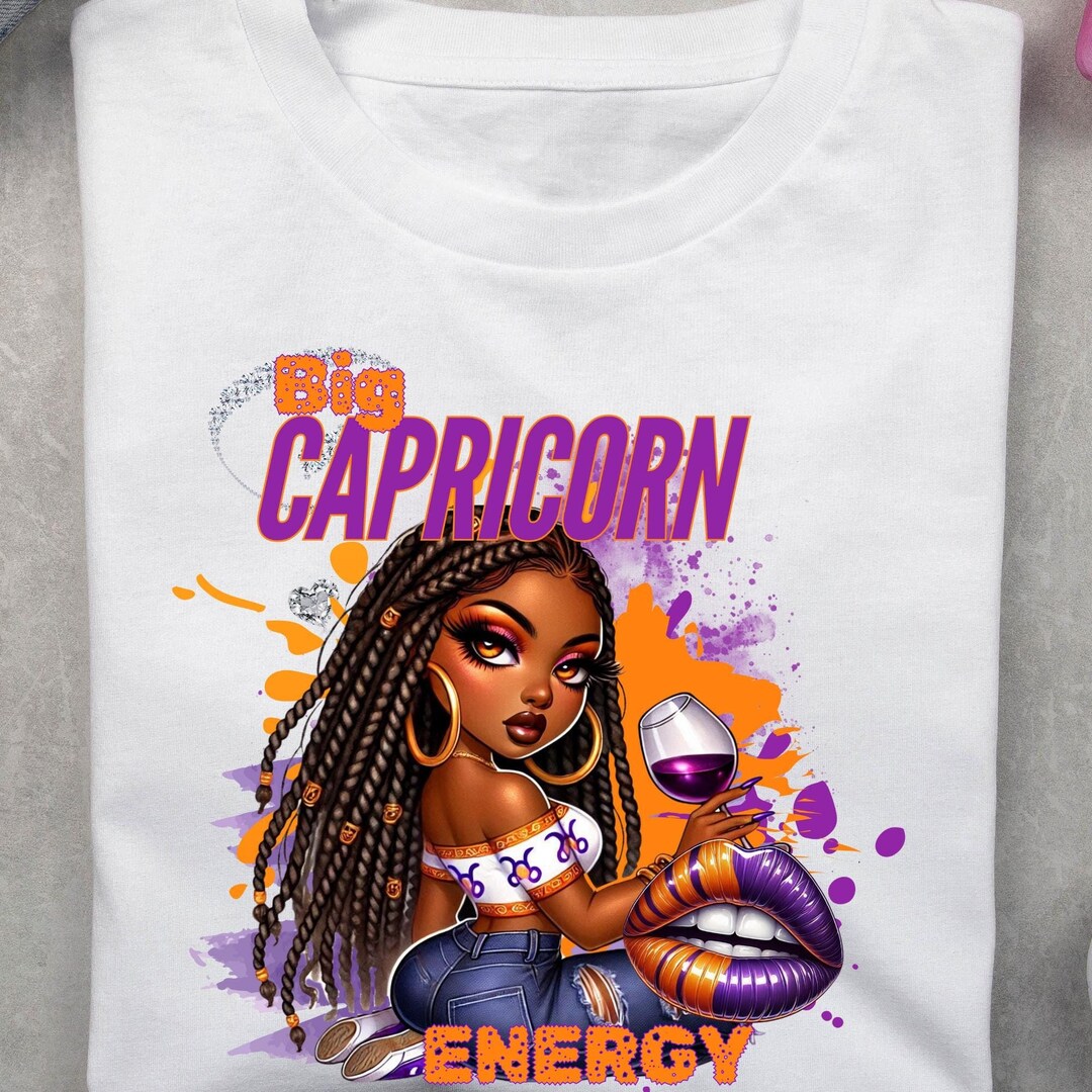 Big Capricorn Energy African American Woman Braids Capricorn Birthday ...