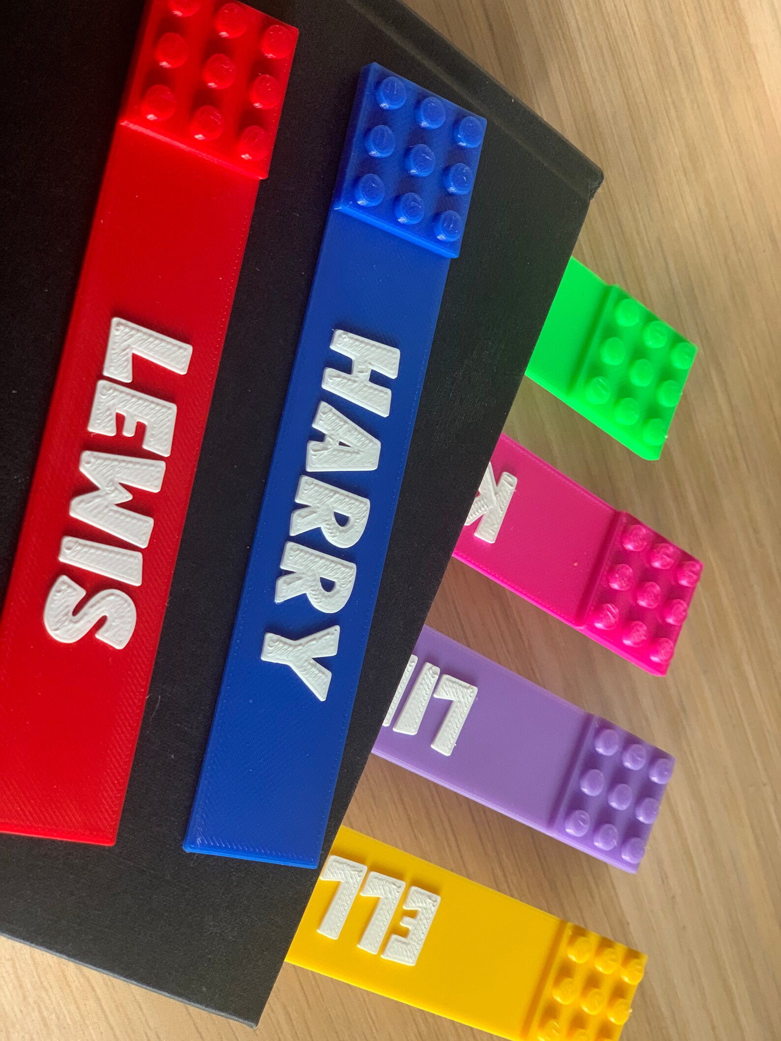 Personalised Lego Bookmark Gift Stocking Filler Stocking - Etsy UK