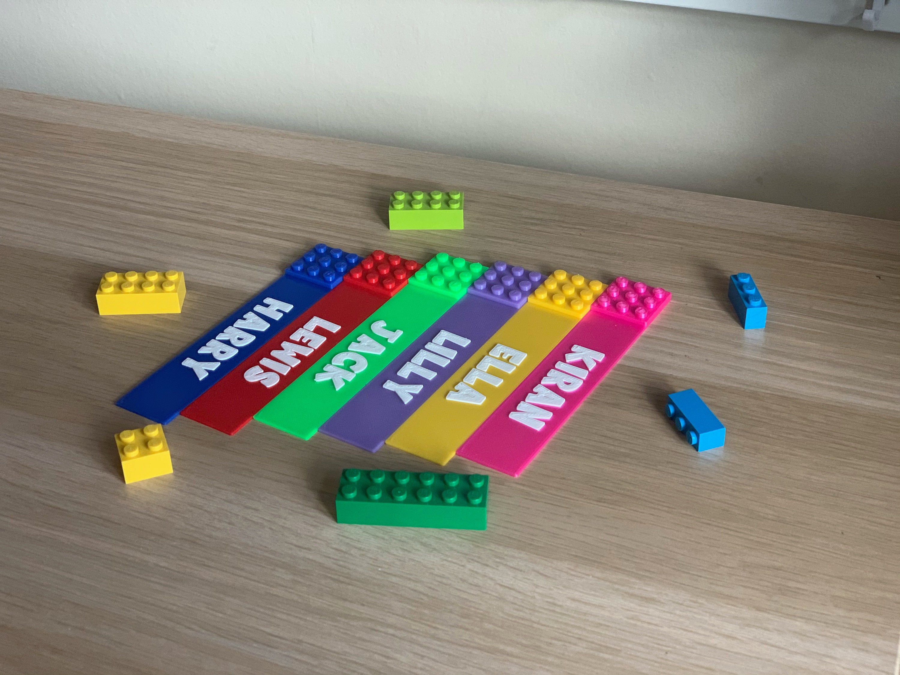 Personalised Lego Bookmark Gift Stocking Filler Stocking - Etsy UK