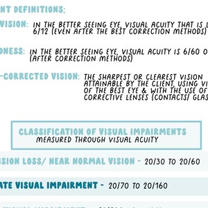 Low Vision Study Guide - Etsy