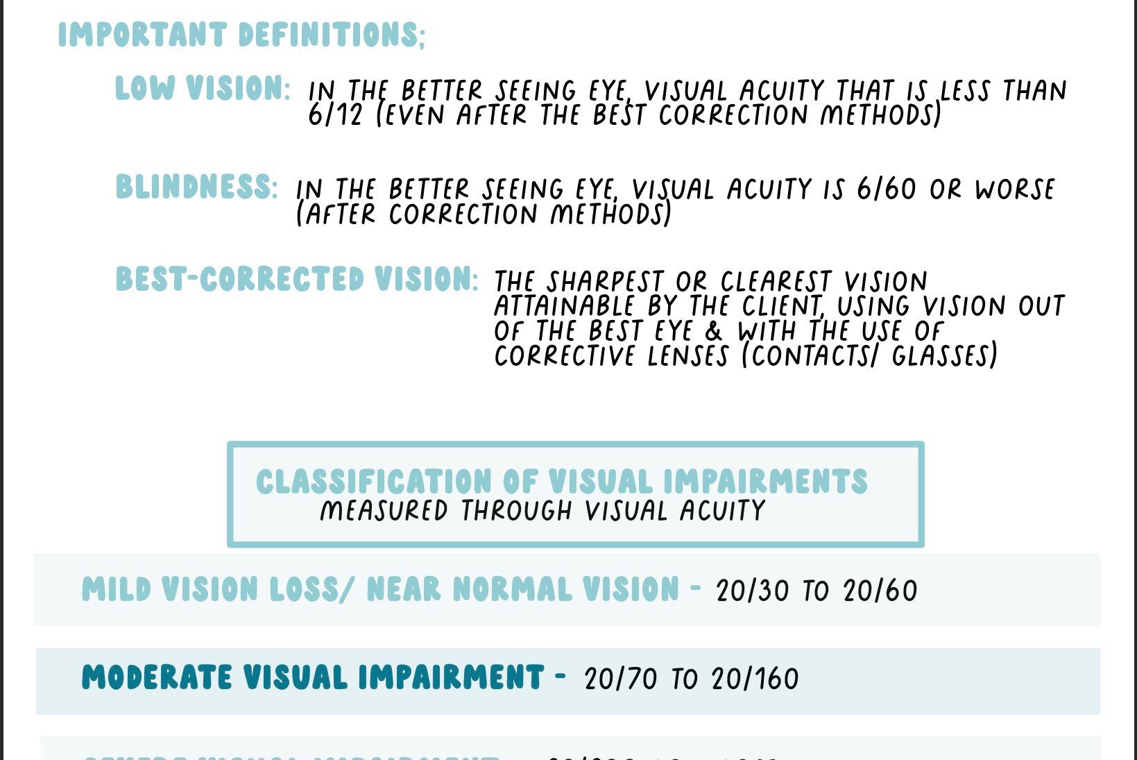 Low Vision Study Guide - Etsy