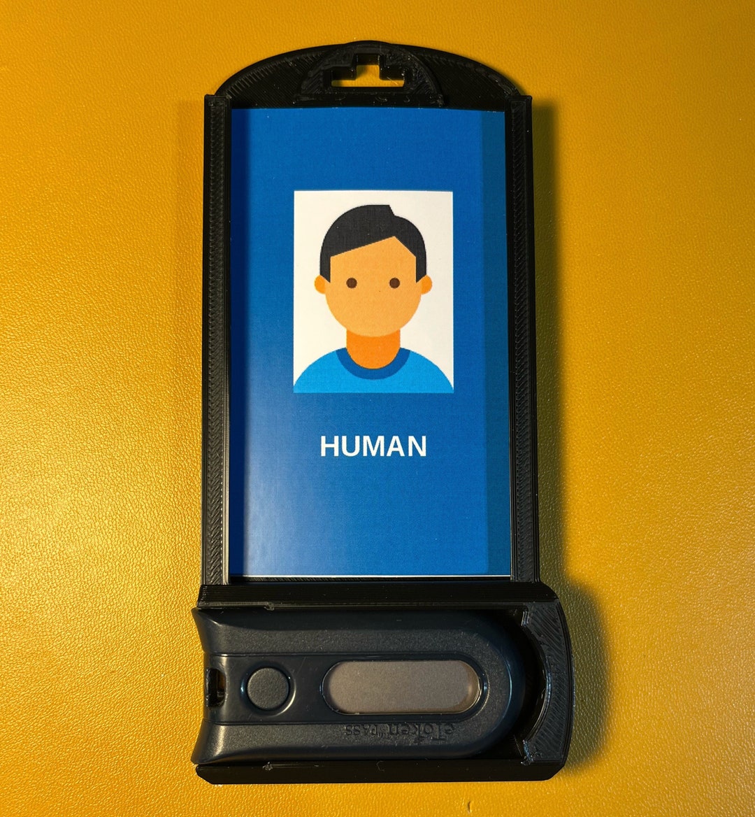 Badge Holder for Etoken Pass - Etsy