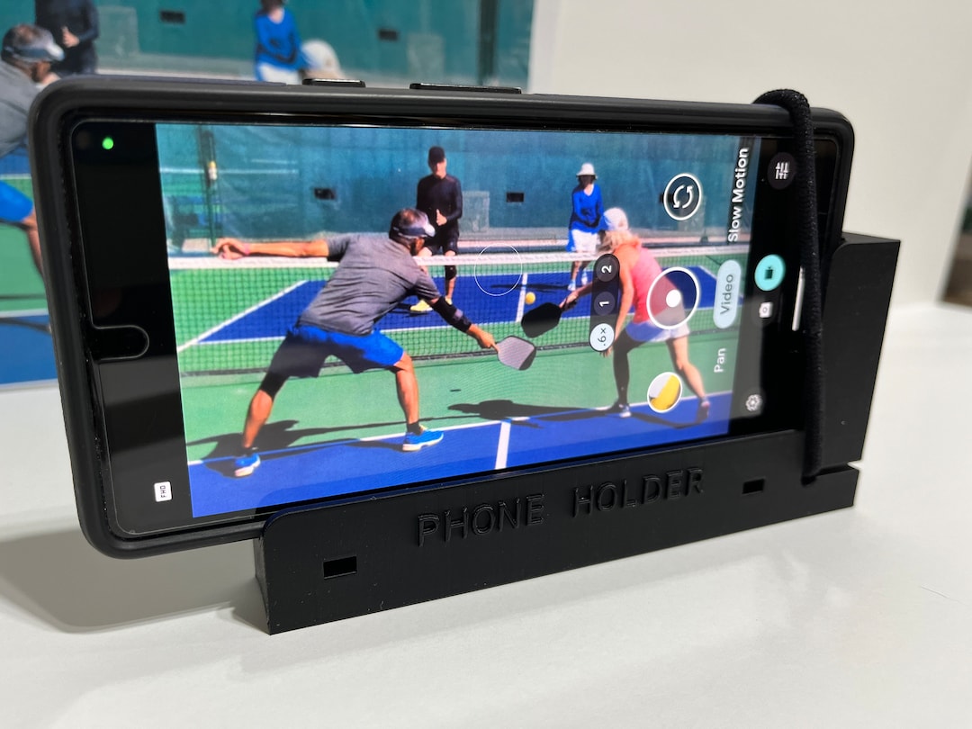 Pickleball Court Phone Holder (for Game Recording) - Etsy