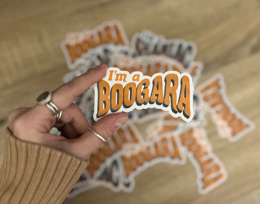 Boogara Die Cut Vinyl Sticker - Etsy