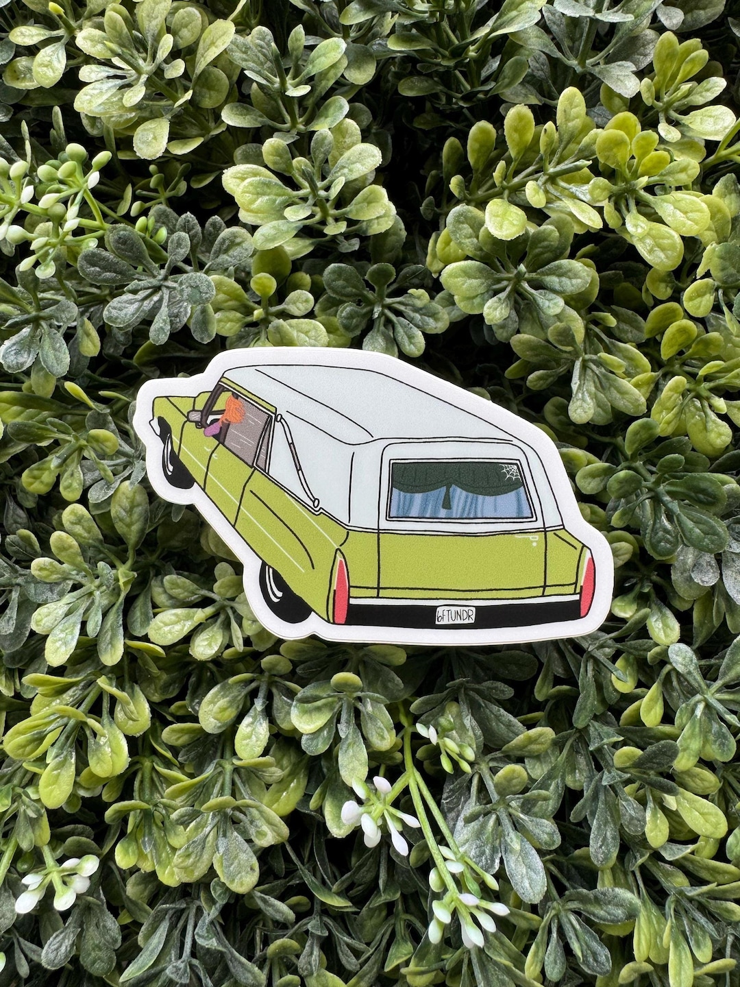 Claire’s Hearse Die Cut Vinyl Sticker V2.0 - Etsy