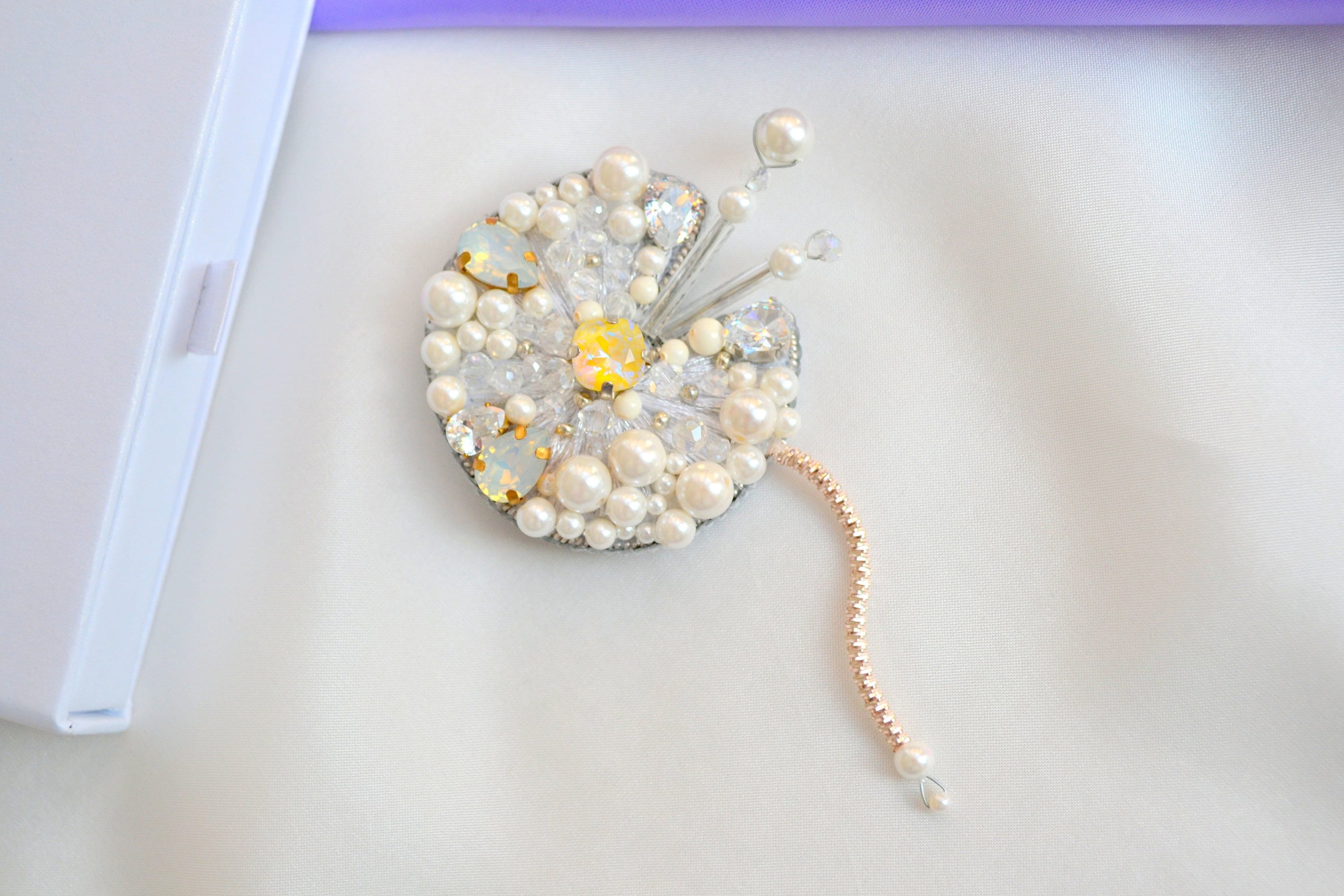 Dandelion Brooch Dandelion Pin Dandelion Jewellery Handmade Vintage ...