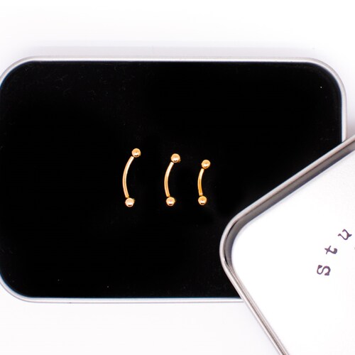 Silver Rook Piercing Silver Rook Hoop Rook Earring Gold | Etsy