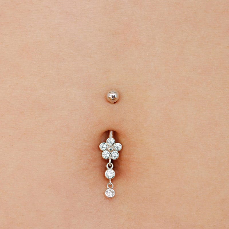 Button Silver Pendant - Etsy