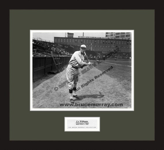 Cy Williams at Baker Bowl Ca. 1925 Framed | Etsy