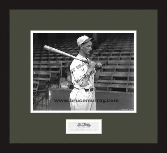 Dib Williams at Shibe Park ca. 1930 Framed | Etsy