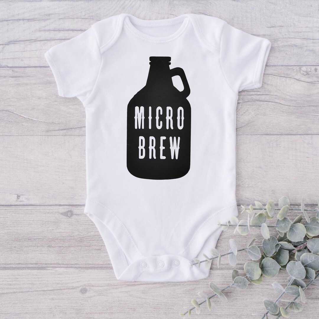 Micro Brew Beer Baby Onesie® - Alcohol Onesie® - Beer Lover Baby Gift ...