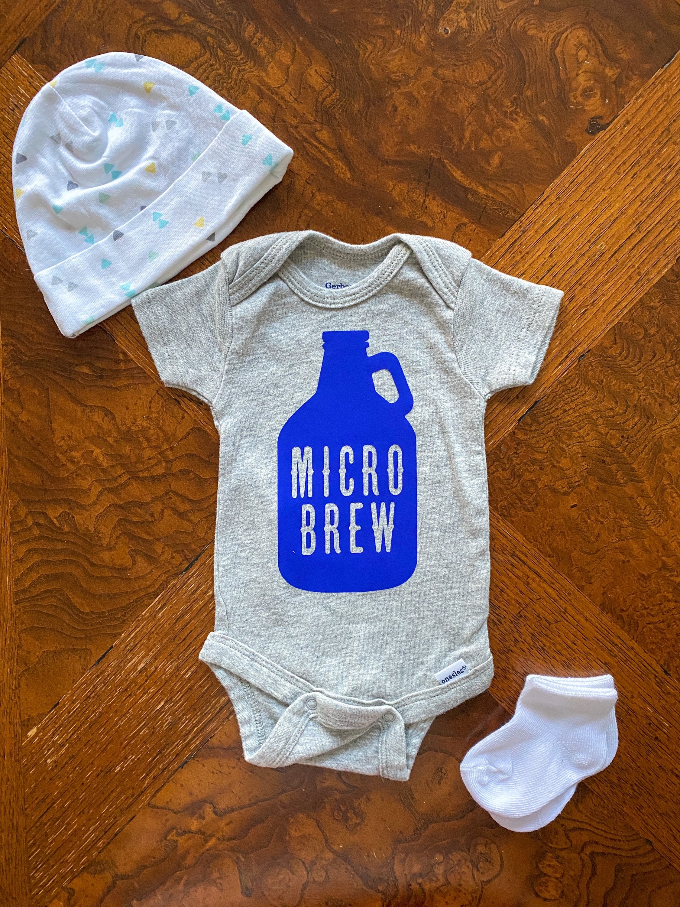 Micro Brew Beer Baby Onesie® - Alcohol Onesie® - Beer Lover Baby Gift ...