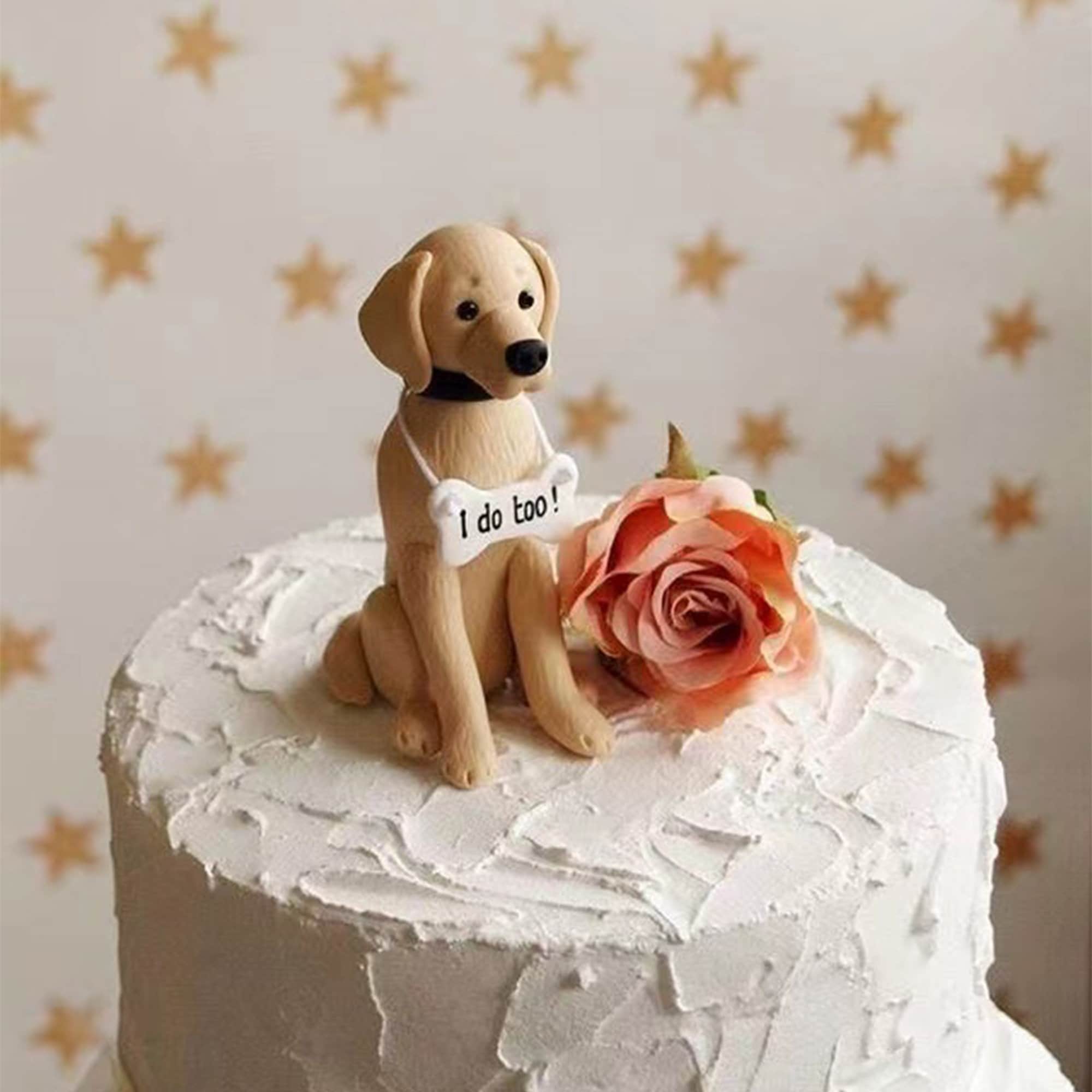 Personalized Custom Pet Dog Wedding Cake Pet Birthday Cake - Etsy