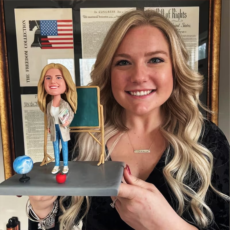 Teacher Custom Bobble Head - Etsy