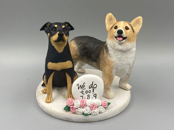 43 Pieces Welsh Corgi Cake Toppers Corgi Birthday, 50% OFF