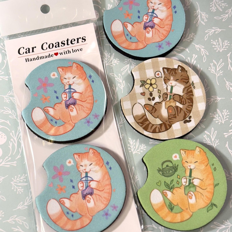 Tea Set Car Charm - Etsy