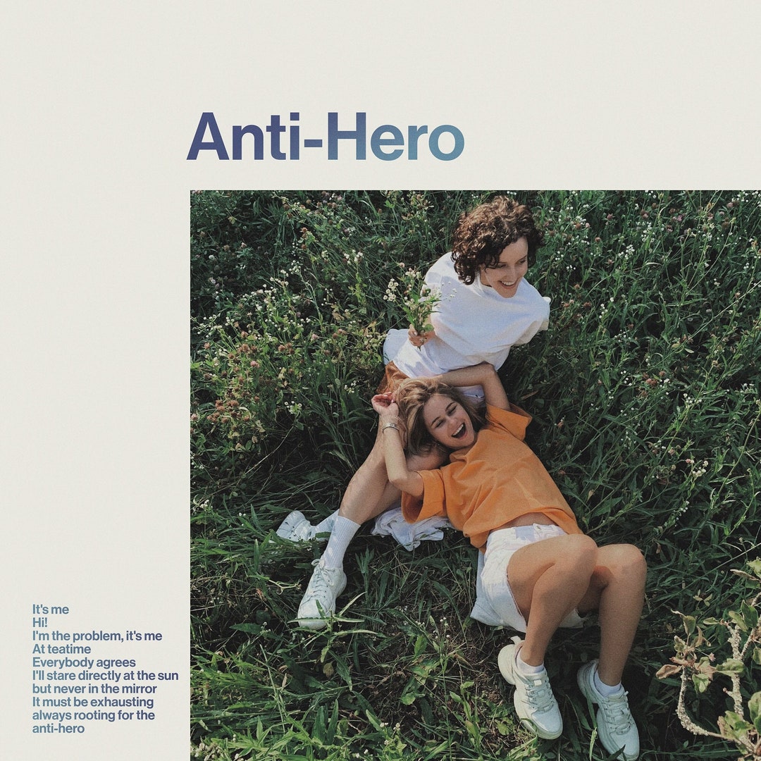 Taylor Swfit Posters, Taylor Swift Anti-hero, Trending Wall Art Digital ...