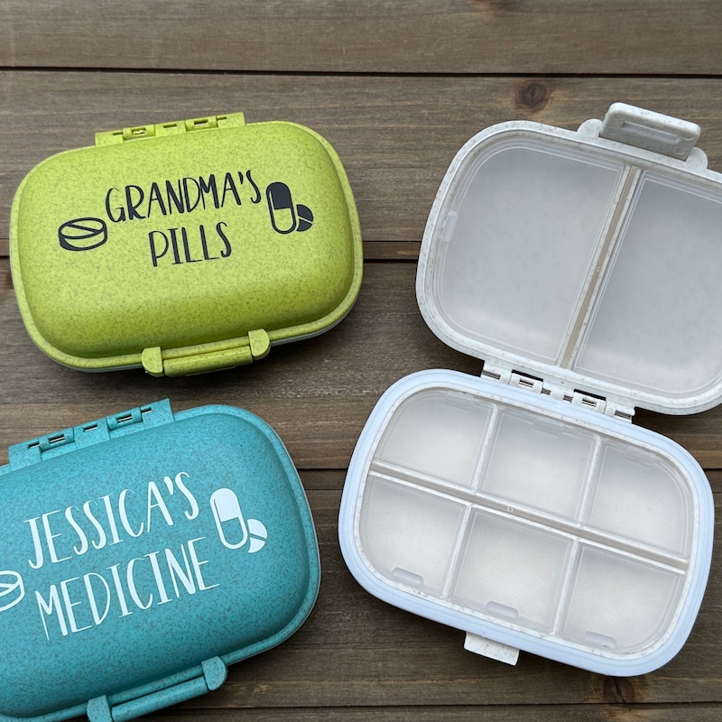 Custom Pill Box - Etsy