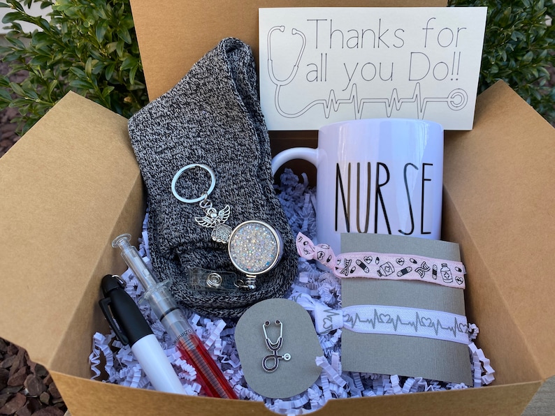 Nurse Care Package Gift Box Nurse Thank You Gift Basket - Etsy