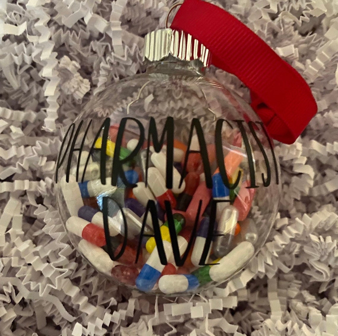 Pharmacist Ornament Personalized Pharmacist Gift Custom - Etsy