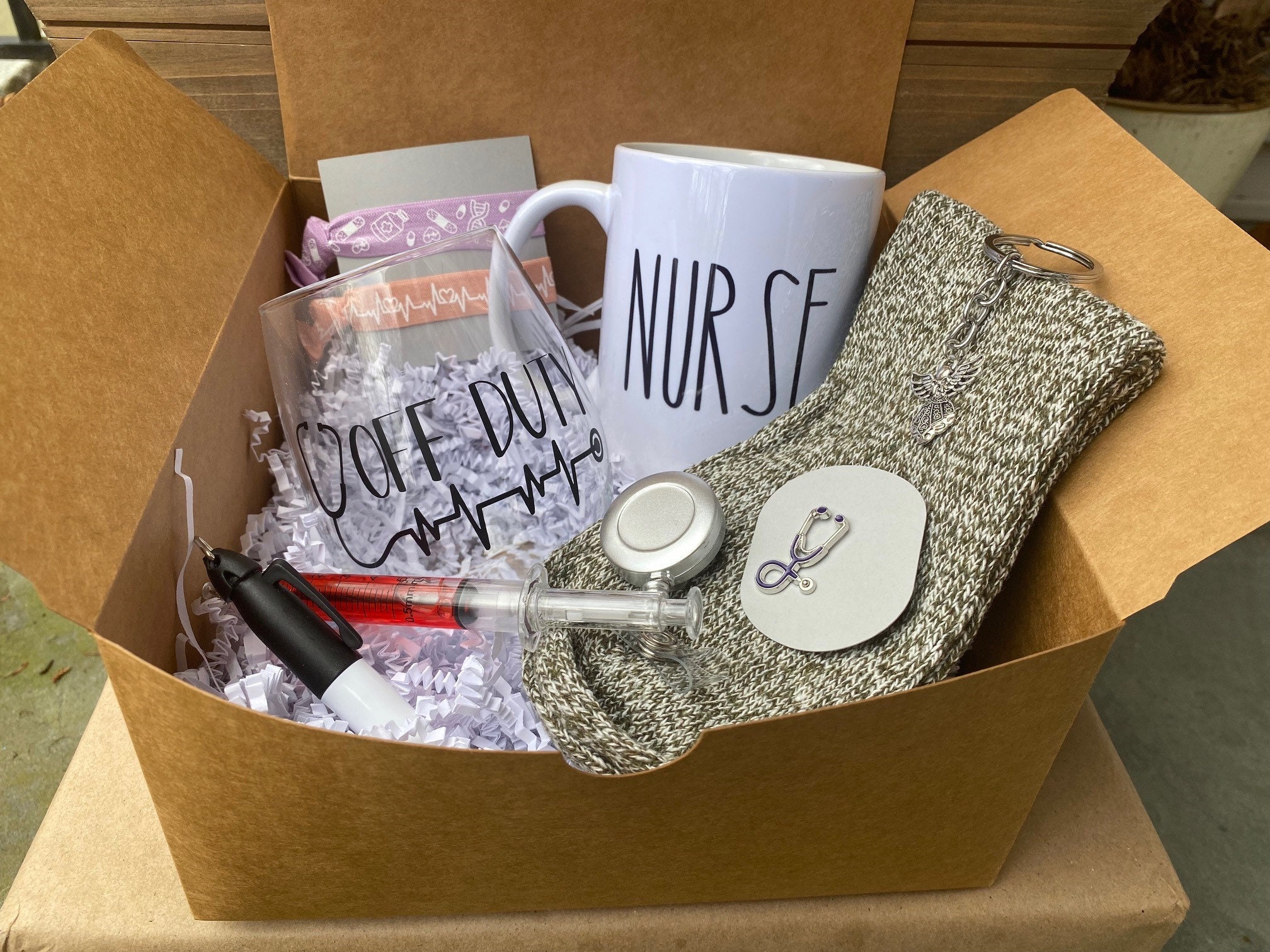 Nurse Care Package Gift Box Nurse Thank You Gift Basket - Etsy