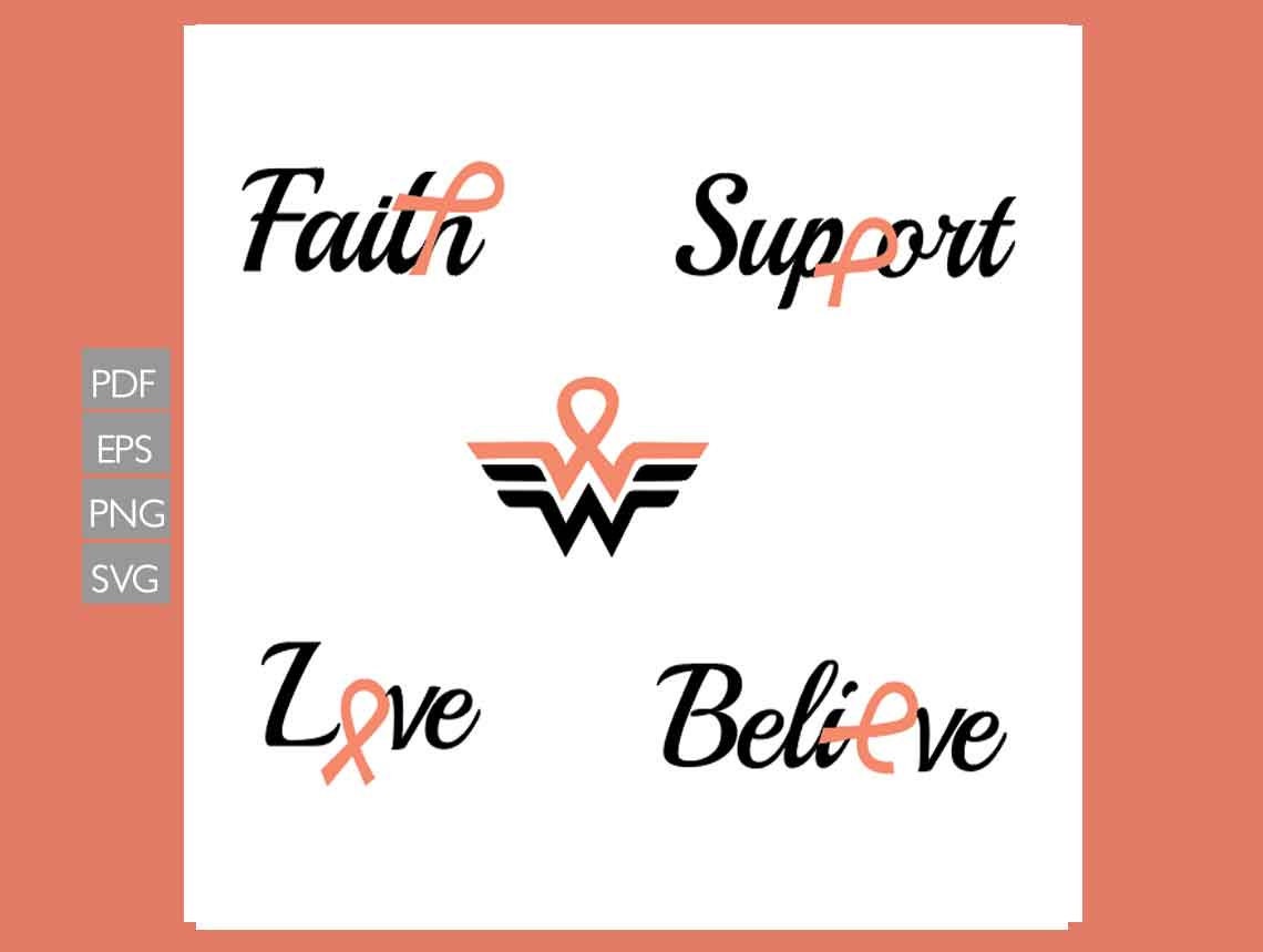 Cancer Awareness Svg Fight Cancer Svg Cancer Ribbon Colors - Etsy UK