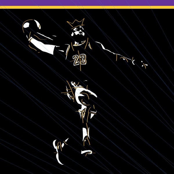 Lebron James Art - Etsy