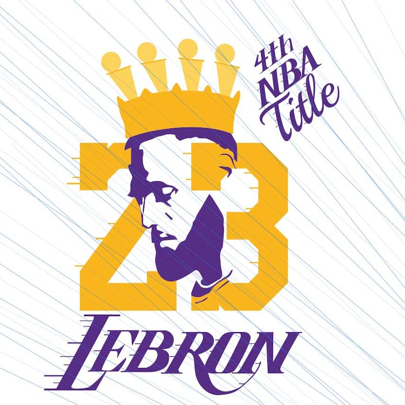 Lebron James Svg - Etsy