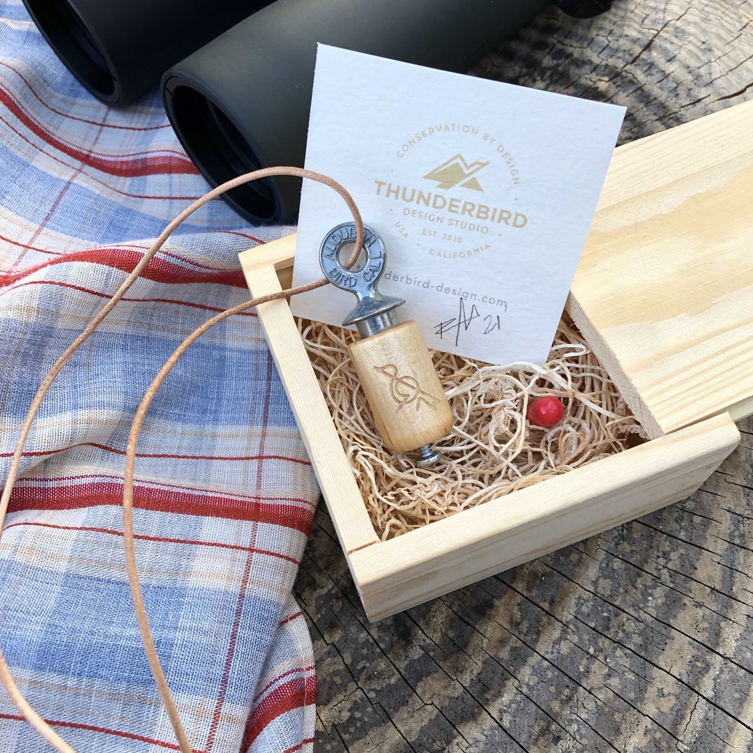 Engraved Songbird Wooden Bird Call Necklace – Handmade in USA - Etsy