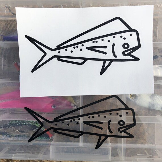 Icon Mahi Mahi Series Transfer Decals - Etsy