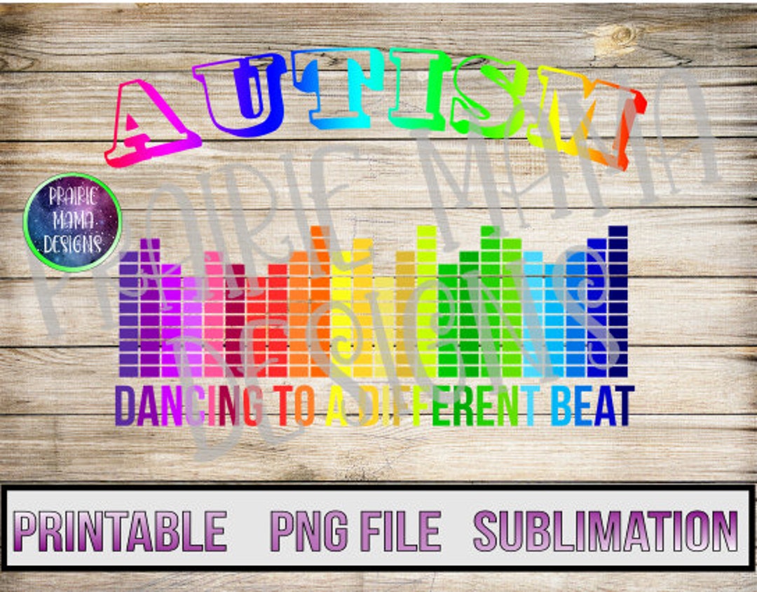 Autism Dancing to a Different Beat Rainbow Music Digital File Digital ...