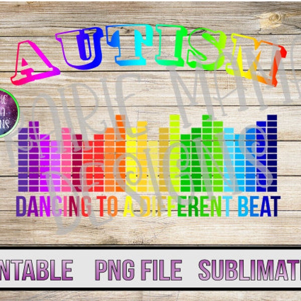 Autism Dancing to a Different Beat Svg - Etsy