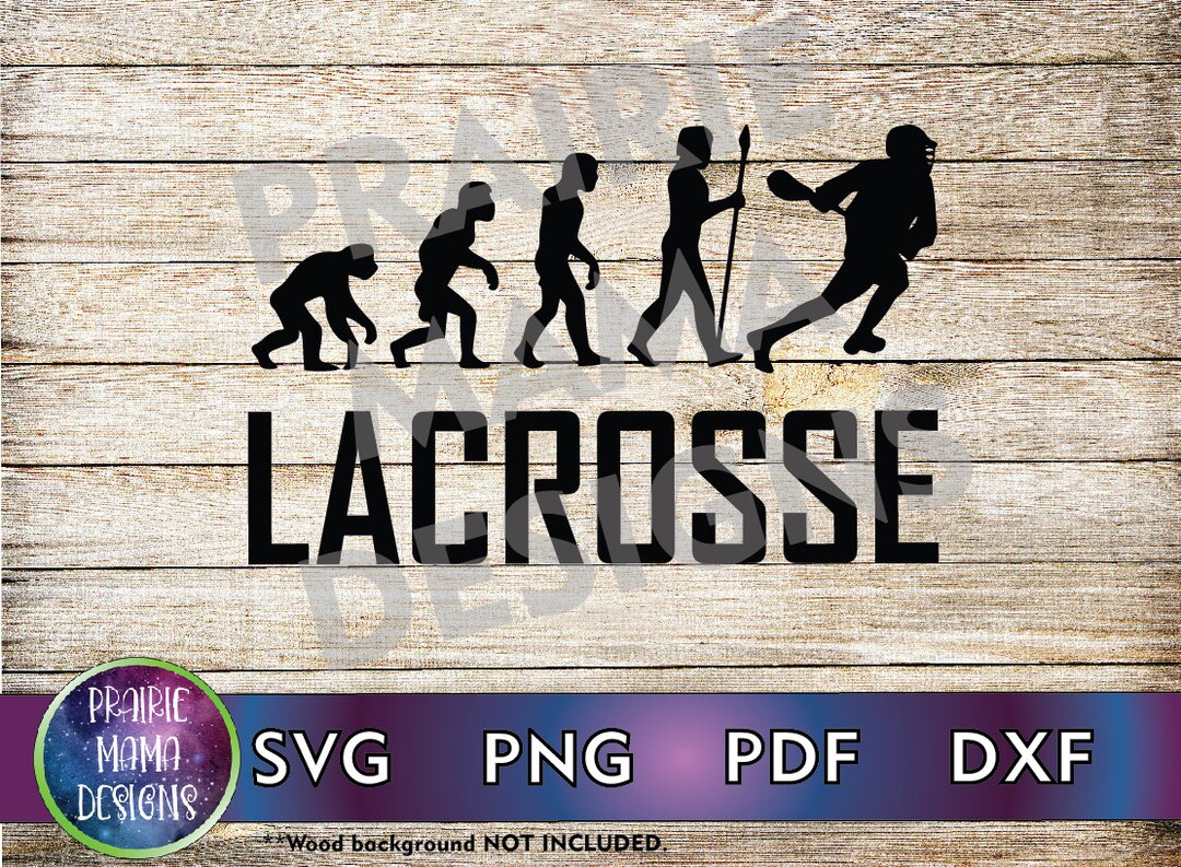 Evolution Lacrosse SVG PNG PDF Dxf Cut File Digital File Digital ...
