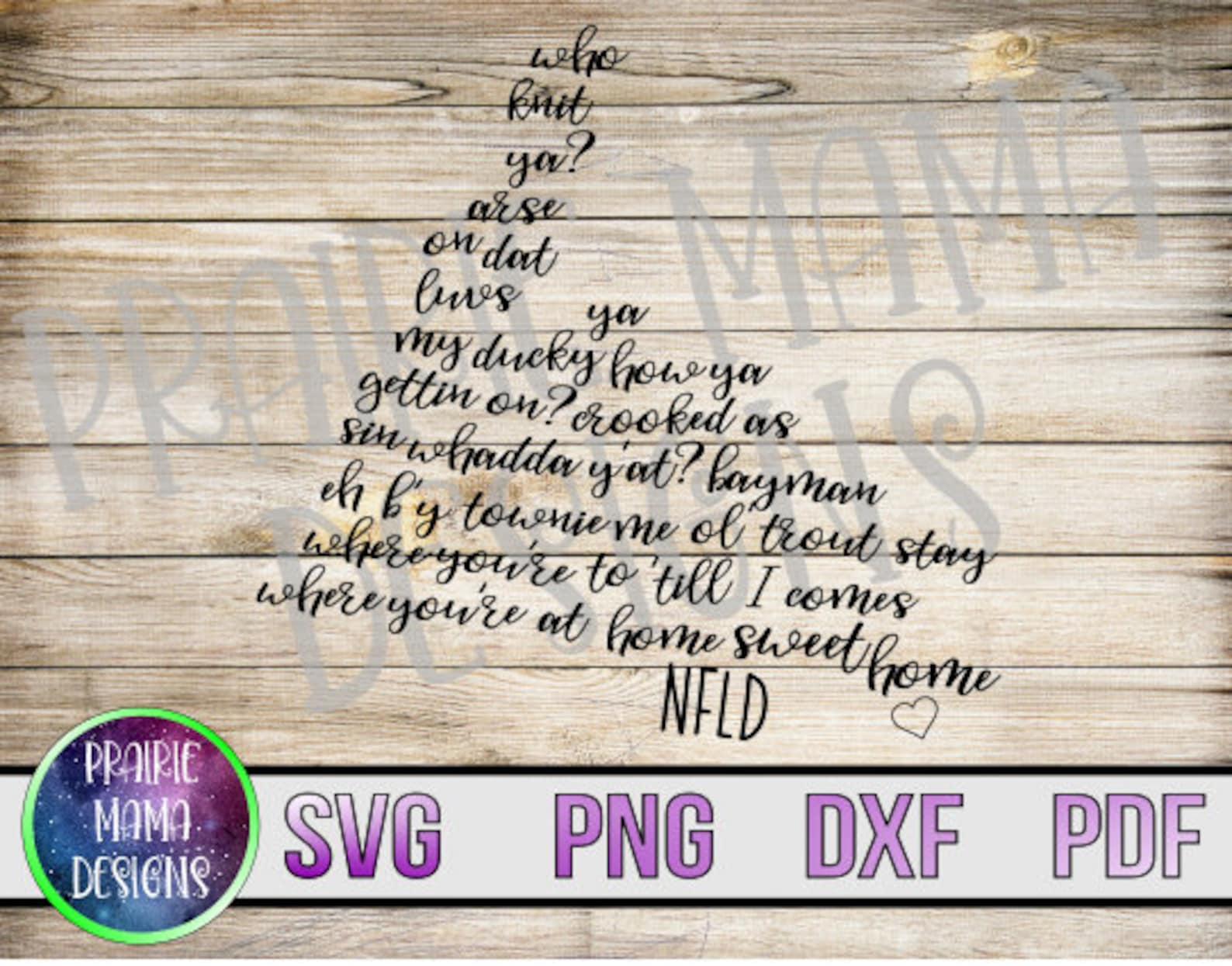 Newfoundland Who Knit Ya Home Sweet Home Newfie Sayings SVG | Etsy