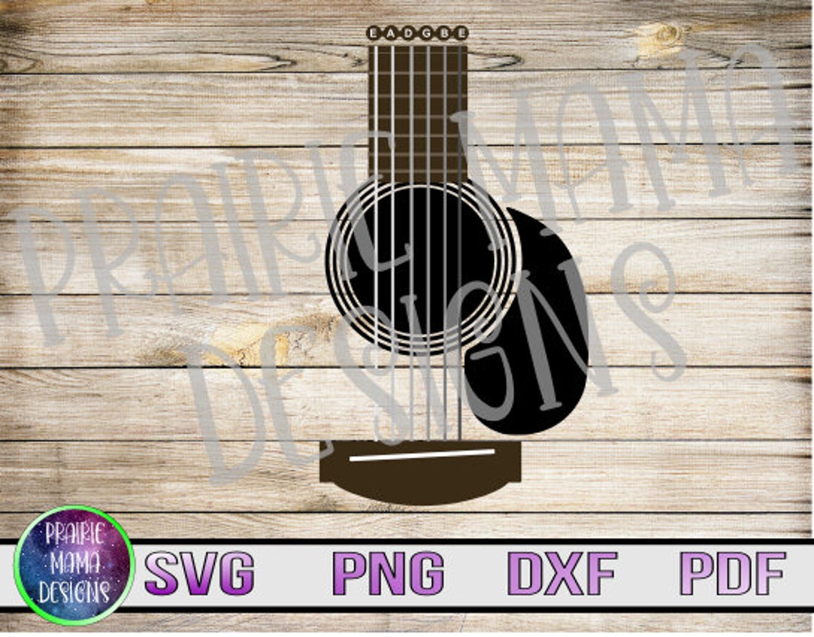 Guitar Strings SVG PNG DXF Pdf Cut File Digital File Digital - Etsy
