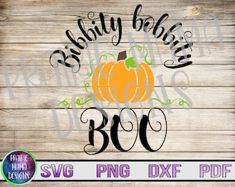 Bibbity Bobbity Boo Svg - Etsy