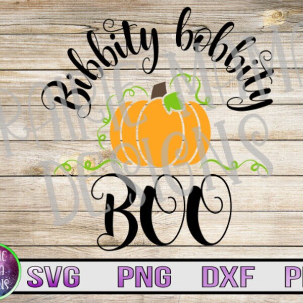 Bibbity Bobbity Boo Svg - Etsy