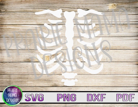 Skeleton Body SVG PNG DXF Pdf Cut File Digital Download - Etsy