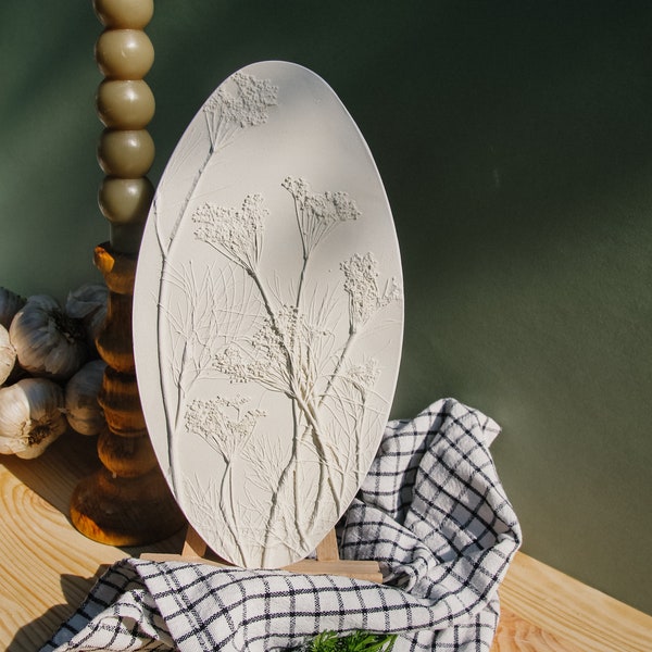 Flower Plaster Art - Etsy