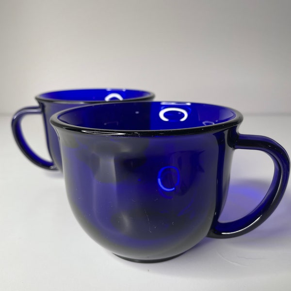 Cobalt Blue Mugs - Etsy