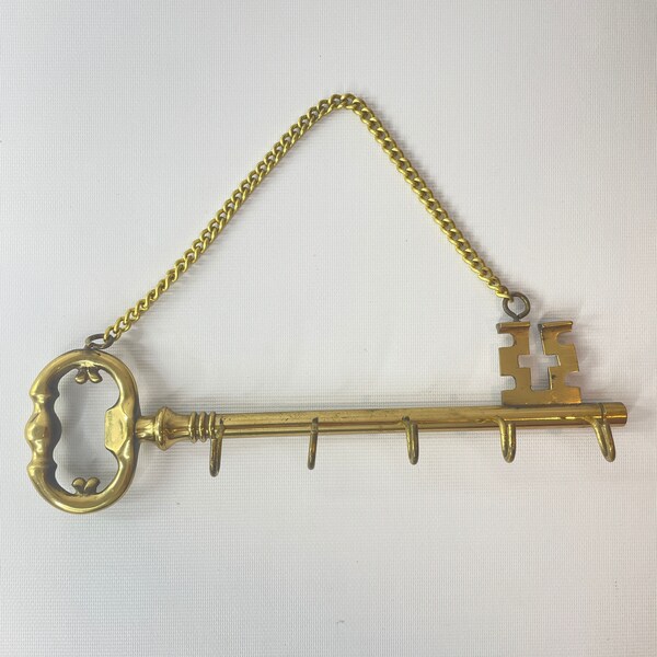 Brass Key Holder - Etsy