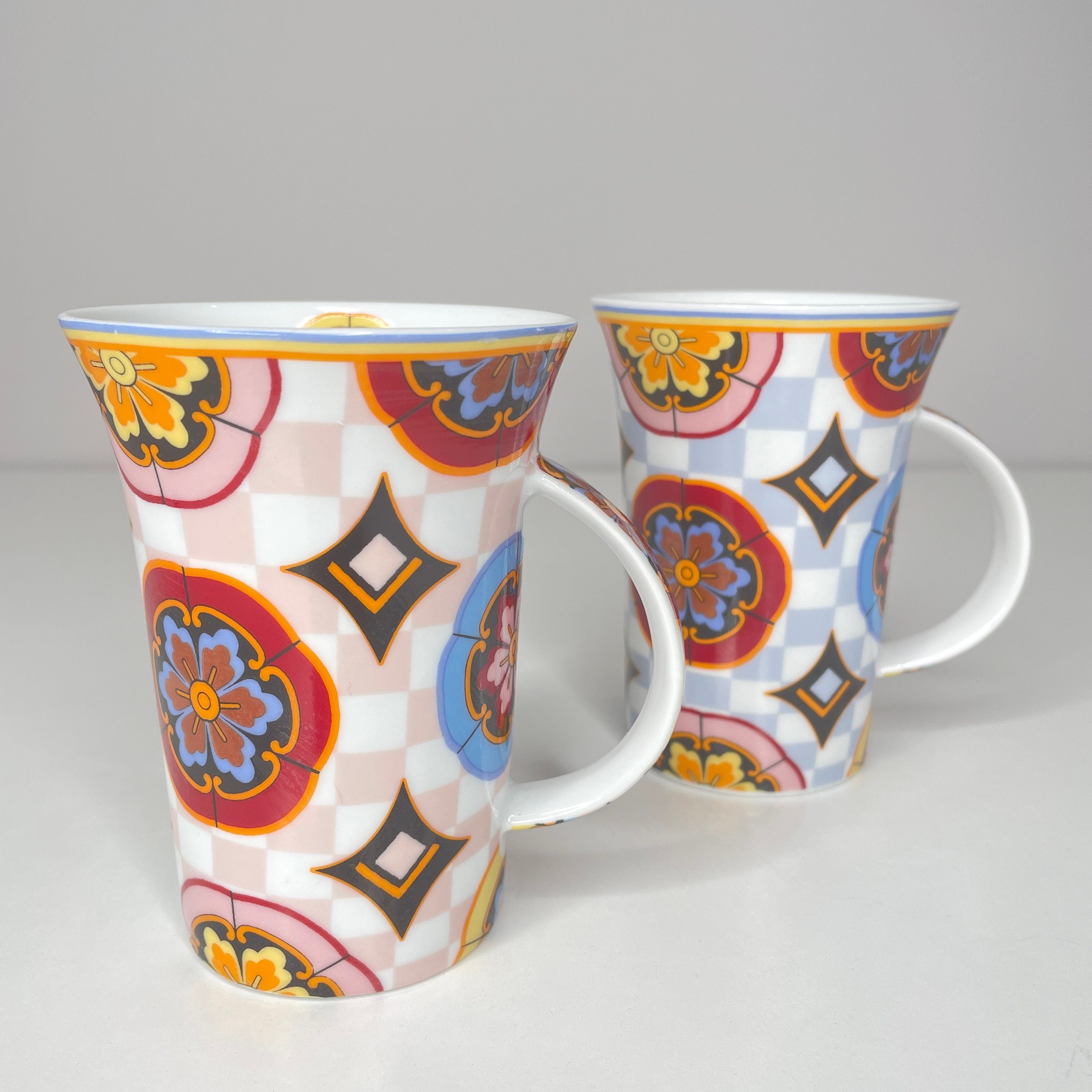 Set of 2 Maxwell Williams Cups Mugs Kaleidoscope Porcelain - Etsy