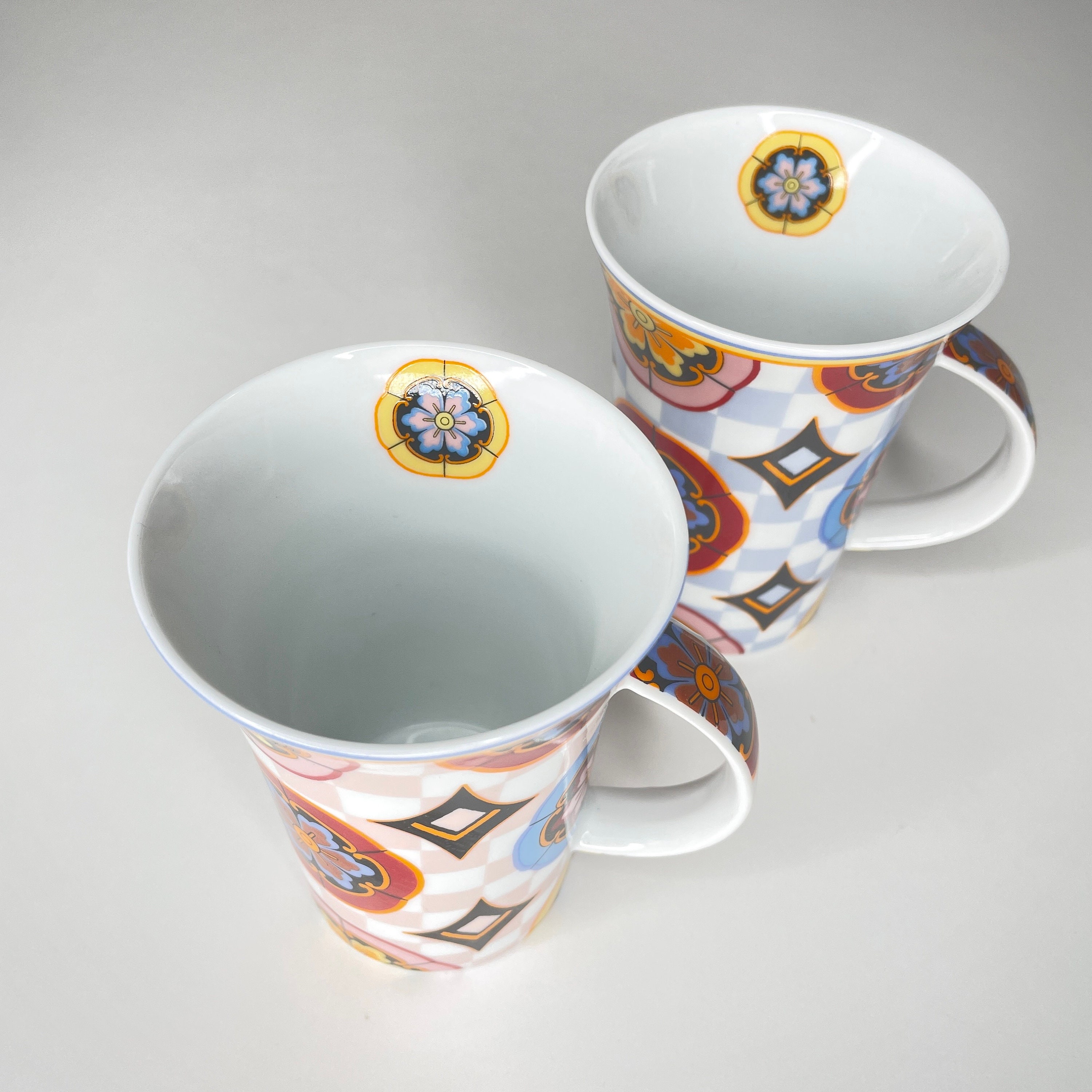 Set of 2 Maxwell Williams Cups Mugs Kaleidoscope Porcelain - Etsy