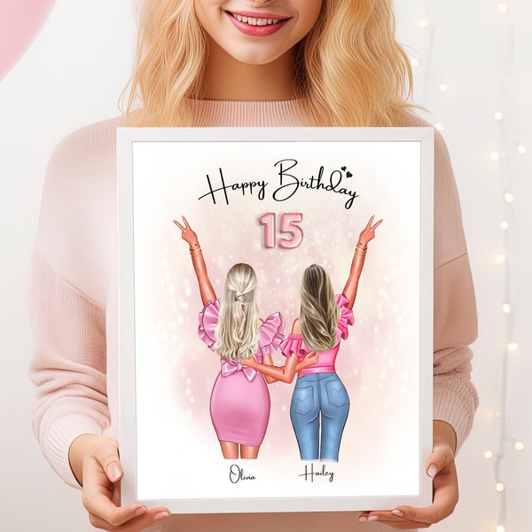 15 Year Old Girl Birthday Card - Etsy